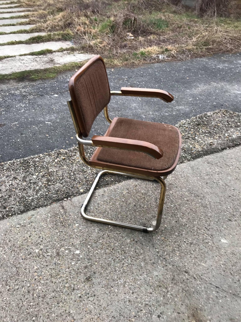 20th Century Marcel Breuer Cesca Chairs and Table, Conference, Dinning ...