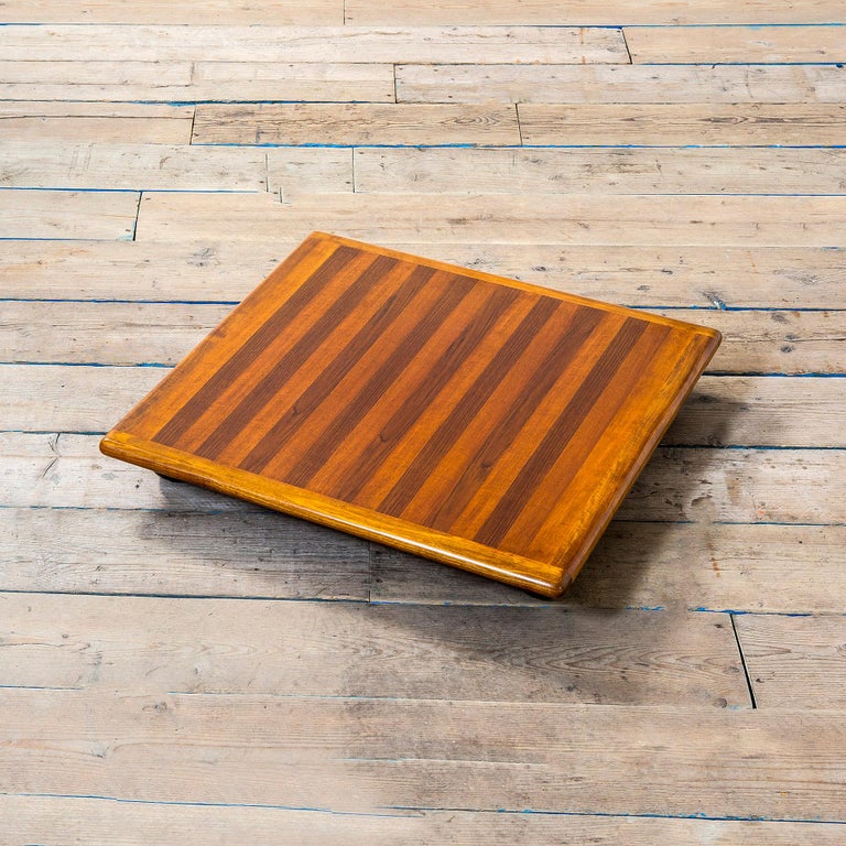 20th Century Mario Bellini Low Table Model Pianura for Cassina in Wood ...