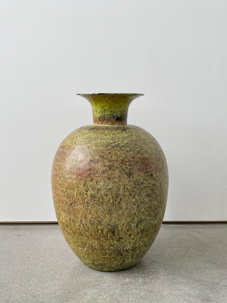 20th Century Mexican Metal Vessel at 1stDibs