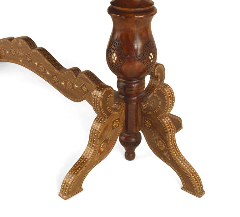 Middle Eastern Syrian Carved Fretwork Dining Table For Sale at 1stDibs ...