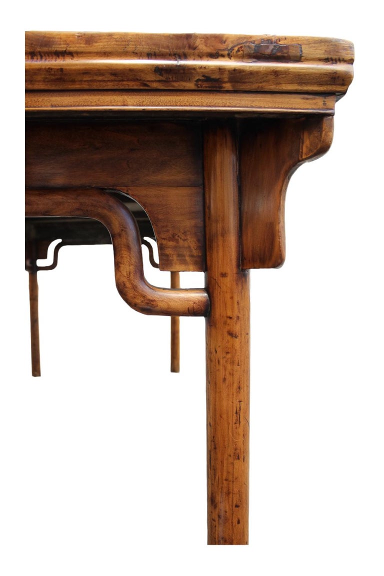 20th Century Ming Dynasty Style Elmwood Alter Dining Room Set, '9' For ...