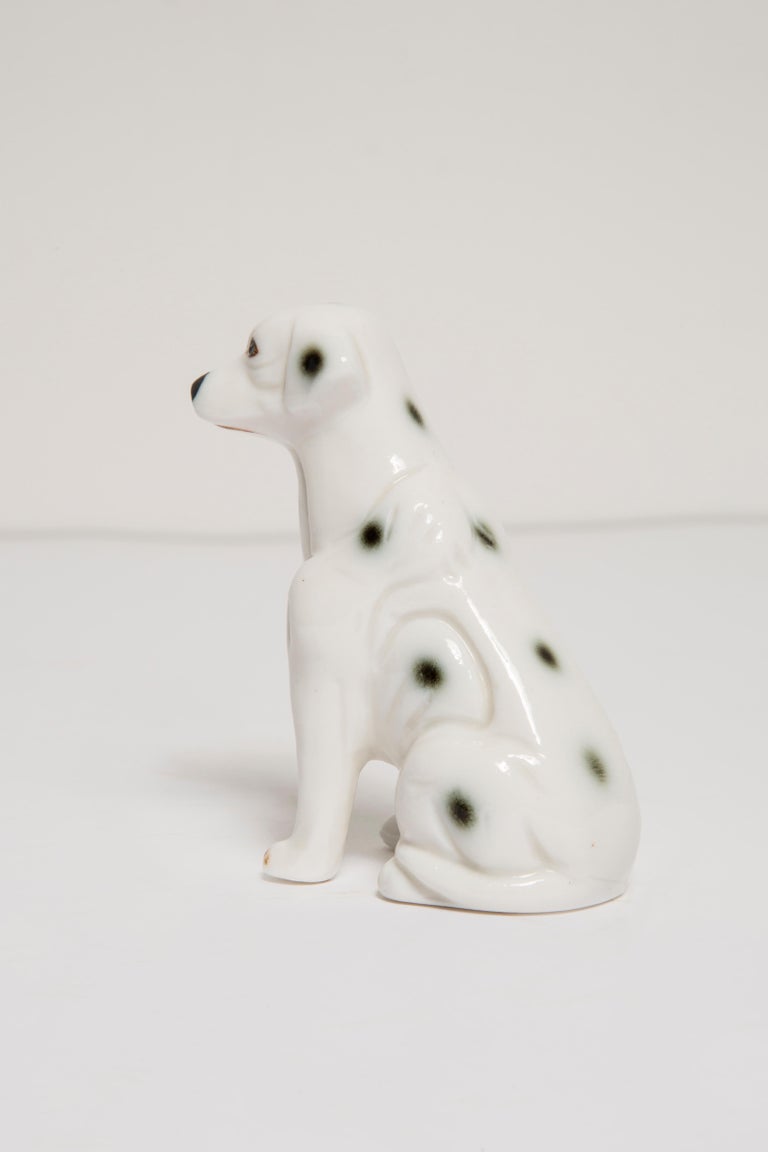 20th Century Mini White Dalmatian Dog Sculpture, Italy, 1960s For Sale ...