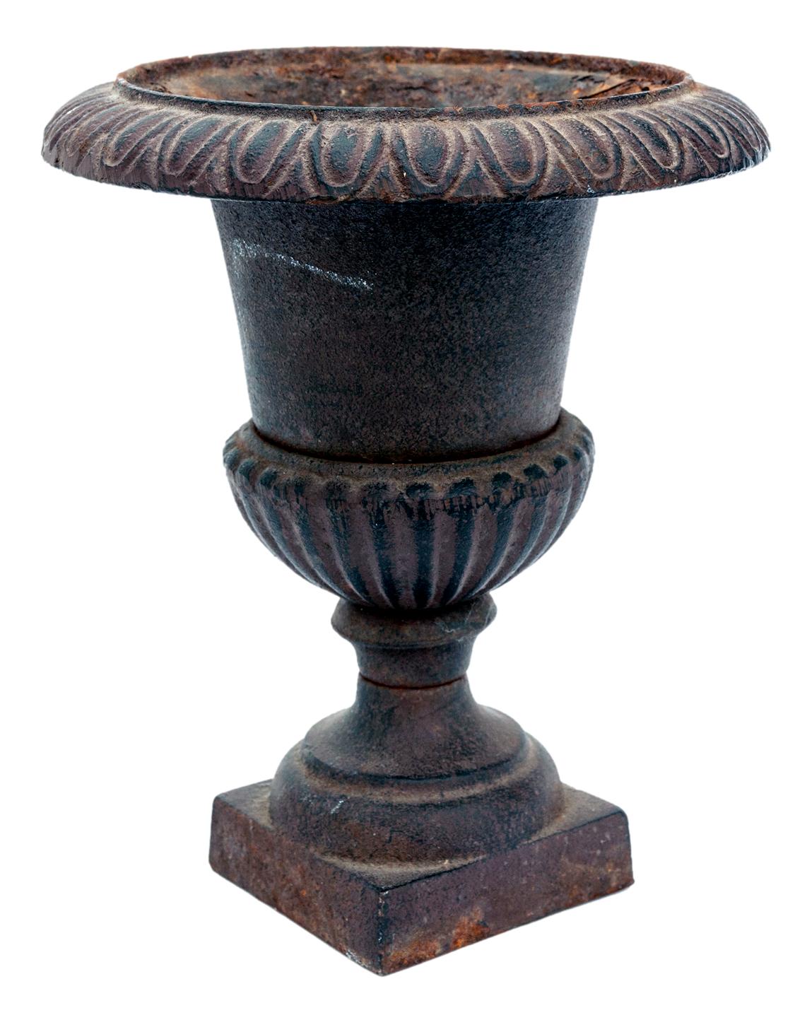 20th Century Miniature Iron Urn For Sale at 1stDibs