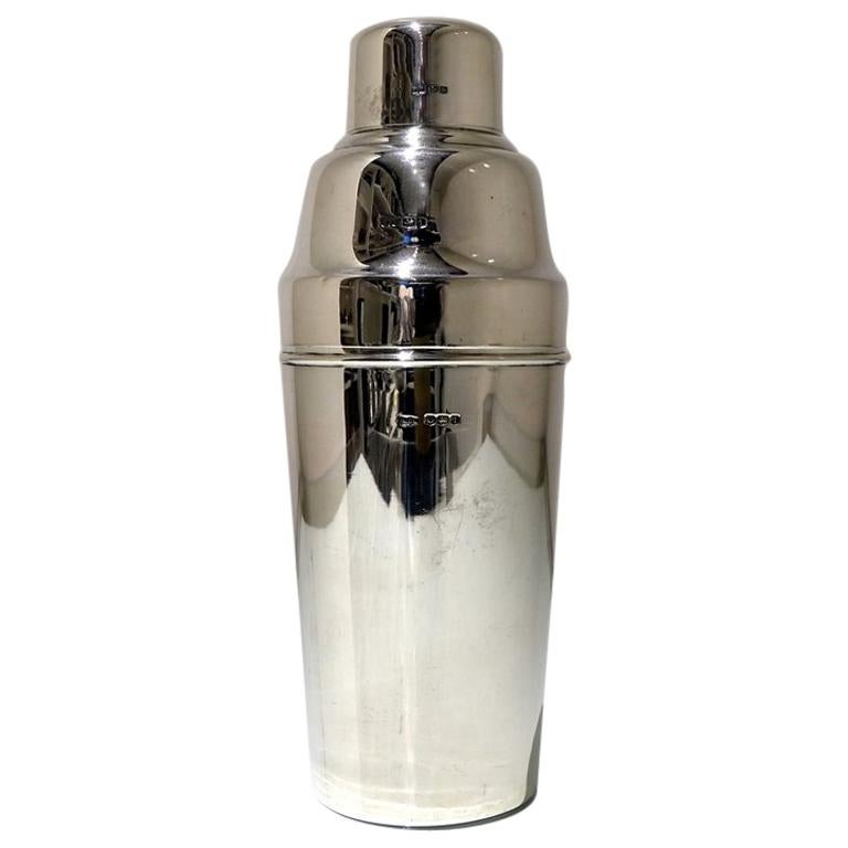20th Century Modern George V Sterling Silver Cocktail Shaker Sheffield ...