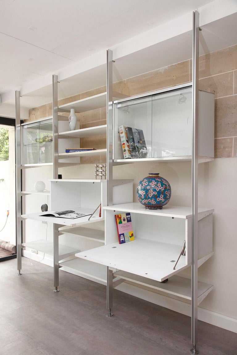 20th Century Modular Wall Unit in Mobilier International Style For Sale ...