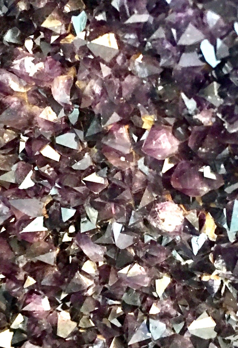 20th Century Monumental Brazilian Cathedral Amethyst Geode and Custom ...