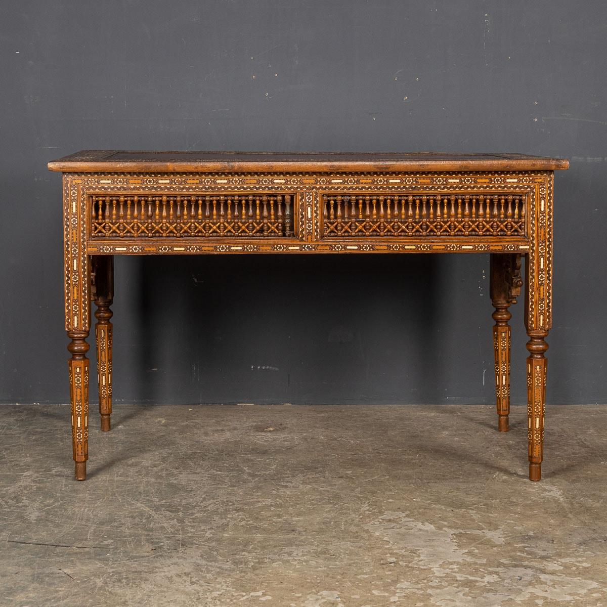 20th Century Moorish Inlaid Levantine Table, c.1920 For Sale at 1stDibs