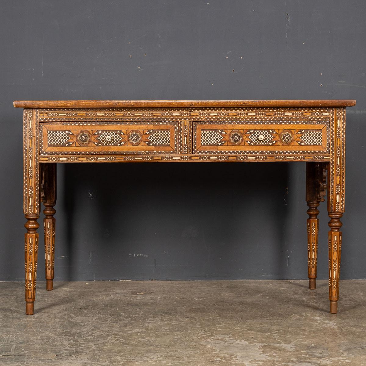 20th Century Moorish Inlaid Levantine Table, c.1920 For Sale at 1stDibs