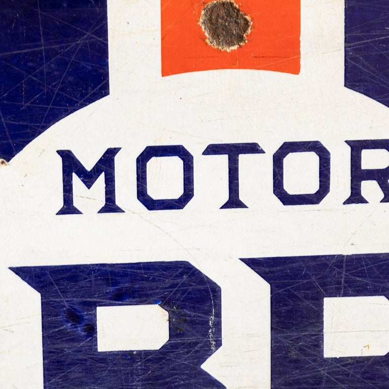 20th Century Motor "Bp" Spirit' Enamel Advertising Sign, circa 1910 For ...