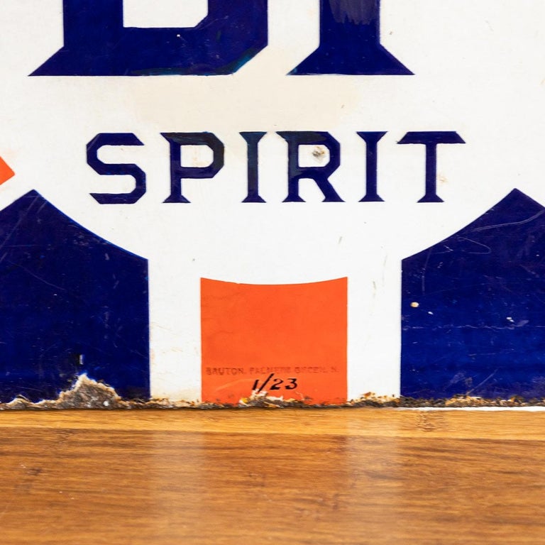 20th Century Motor "Bp" Spirit' Enamel Advertising Sign, circa 1910 For ...
