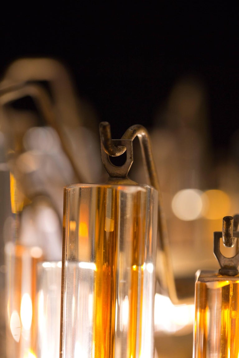 20th Century Murano Glass Design Chandelier by Marcel Barbier For Sale ...