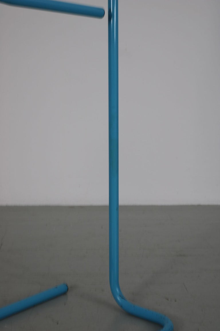 20th Century Mute Servant in Blue Lacquered Tubular Steel from the ...
