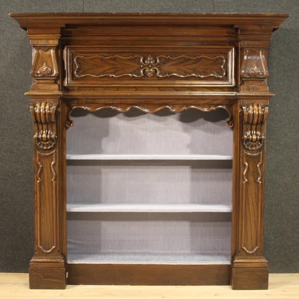20th Century Oakwood French Baroque Style Bookcase, 1960 For Sale at ...