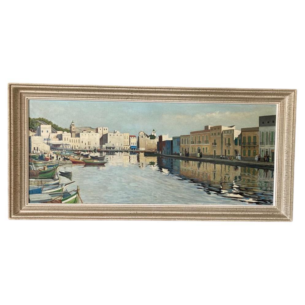 1950s Signed Abstract Expressionist Oil on Canvas Painting at 1stDibs | 1950s abstract art ...