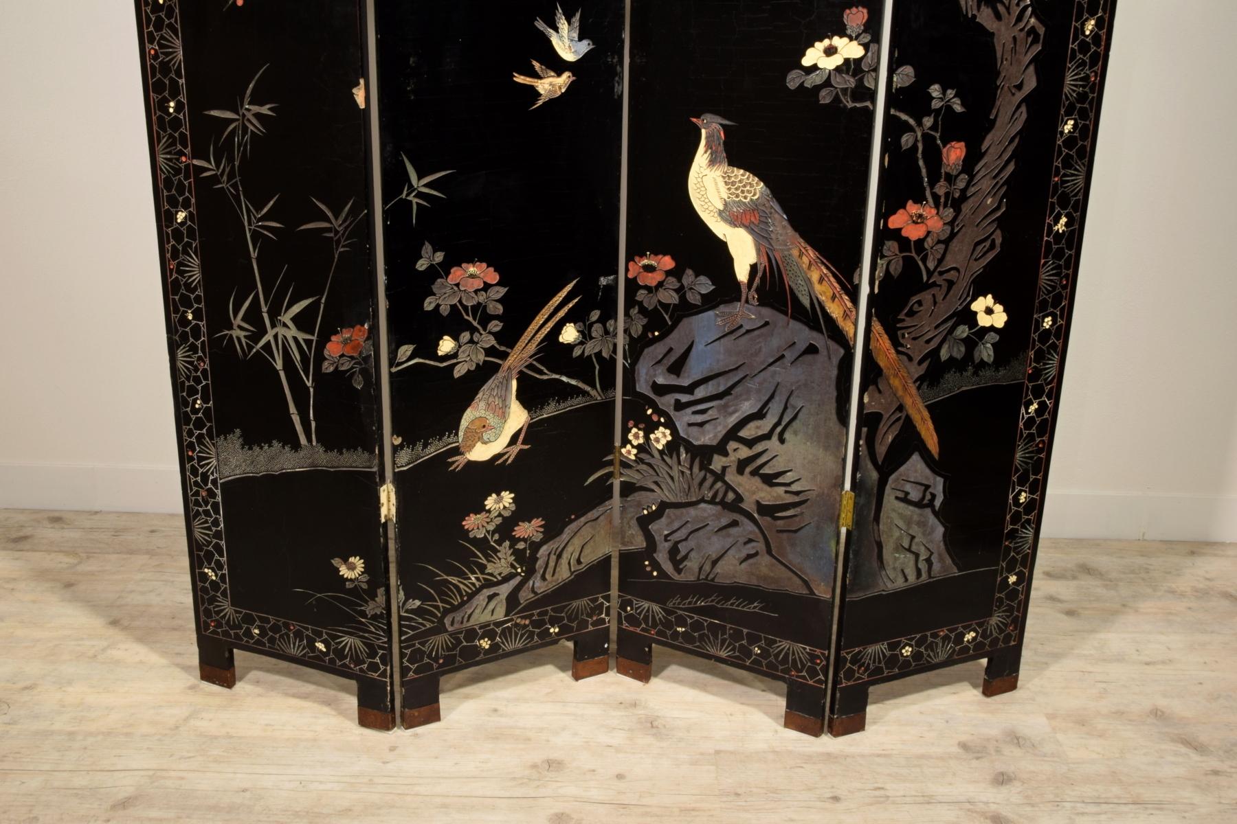 20th Century, Oriental Coromandel Screen at 1stDibs | coromandel dealer ...