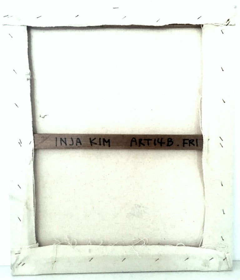 20th Century Original Oil on Canvas Abstract Painting by, Inja Kim For ...