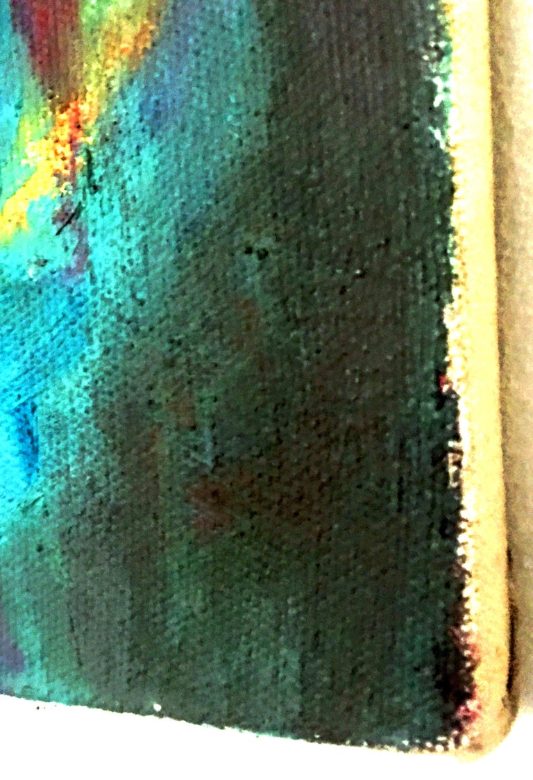 20th Century Original Oil on Canvas Abstract Painting by, Inja Kim For ...