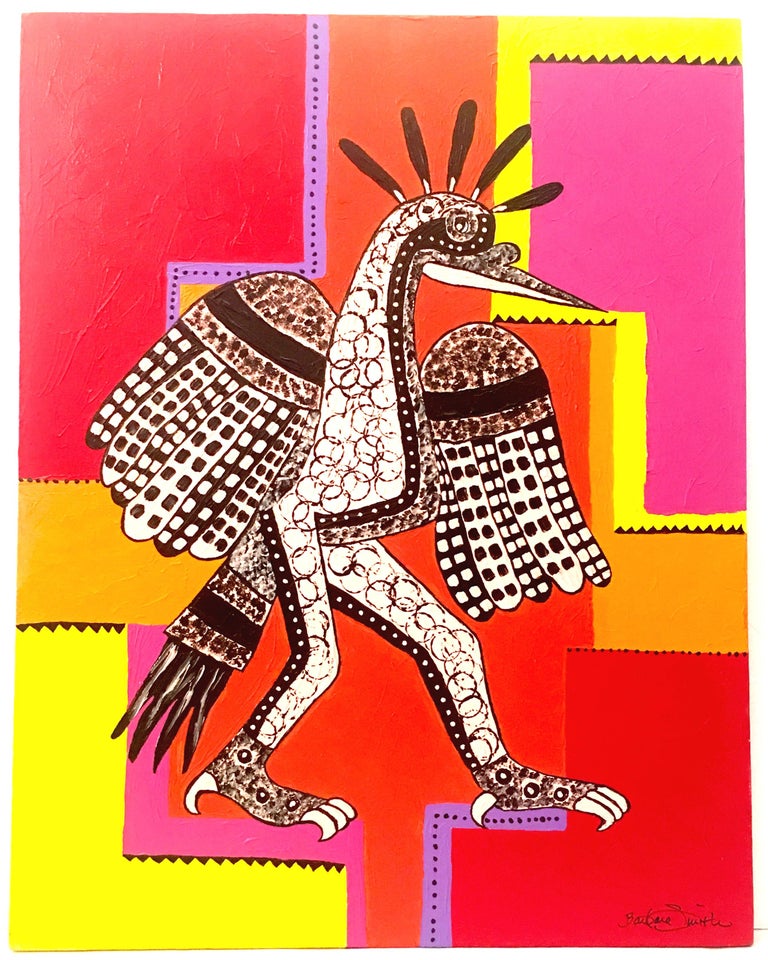 20th Century Original Oil On Canvas By Barbara Smith For Sale at 1stDibs