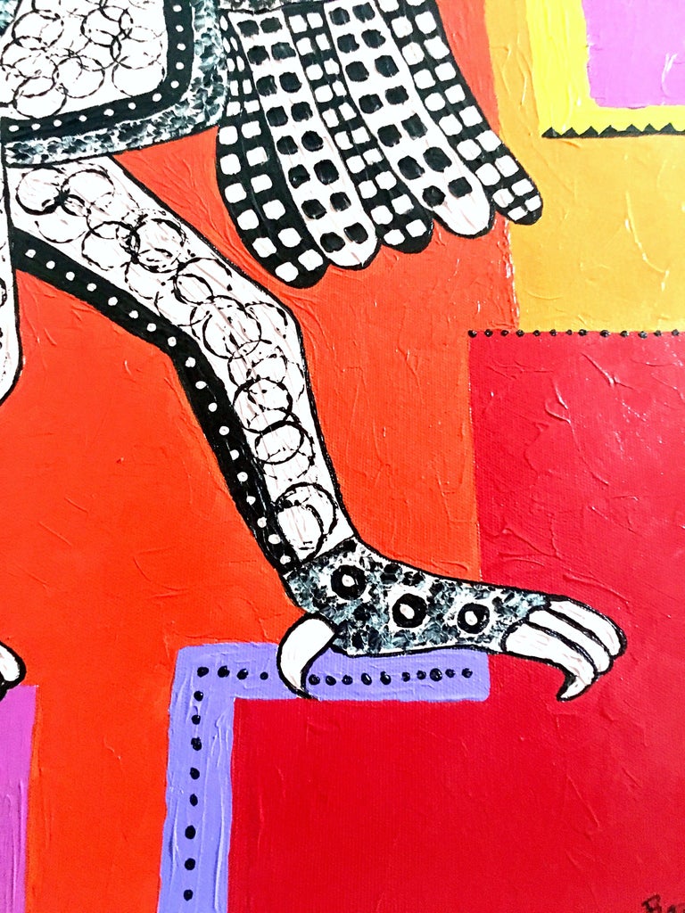 20th Century Original Oil On Canvas By Barbara Smith For Sale at 1stDibs