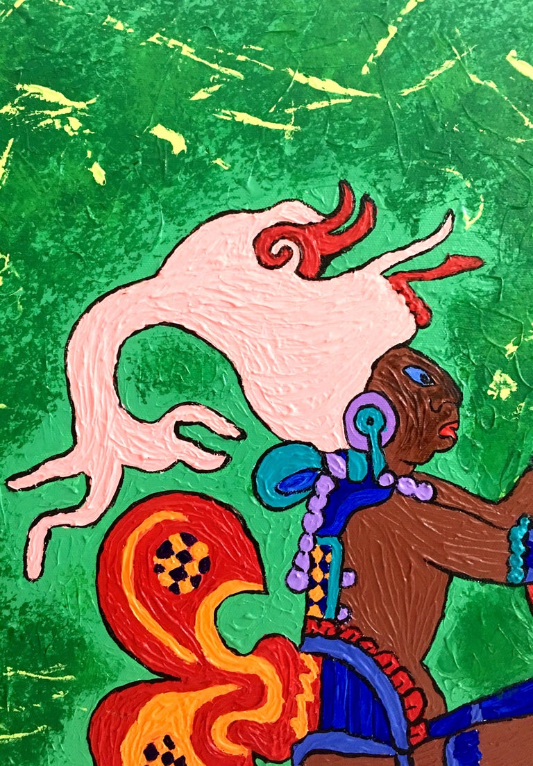 20th Century Original Oil On Canvas Painting By, Barbara Smith For Sale ...