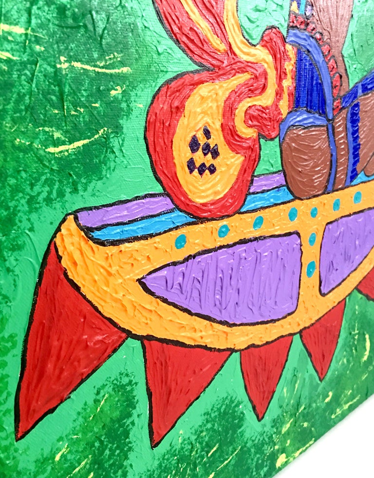 20th Century Original Oil On Canvas Painting By, Barbara Smith For Sale ...