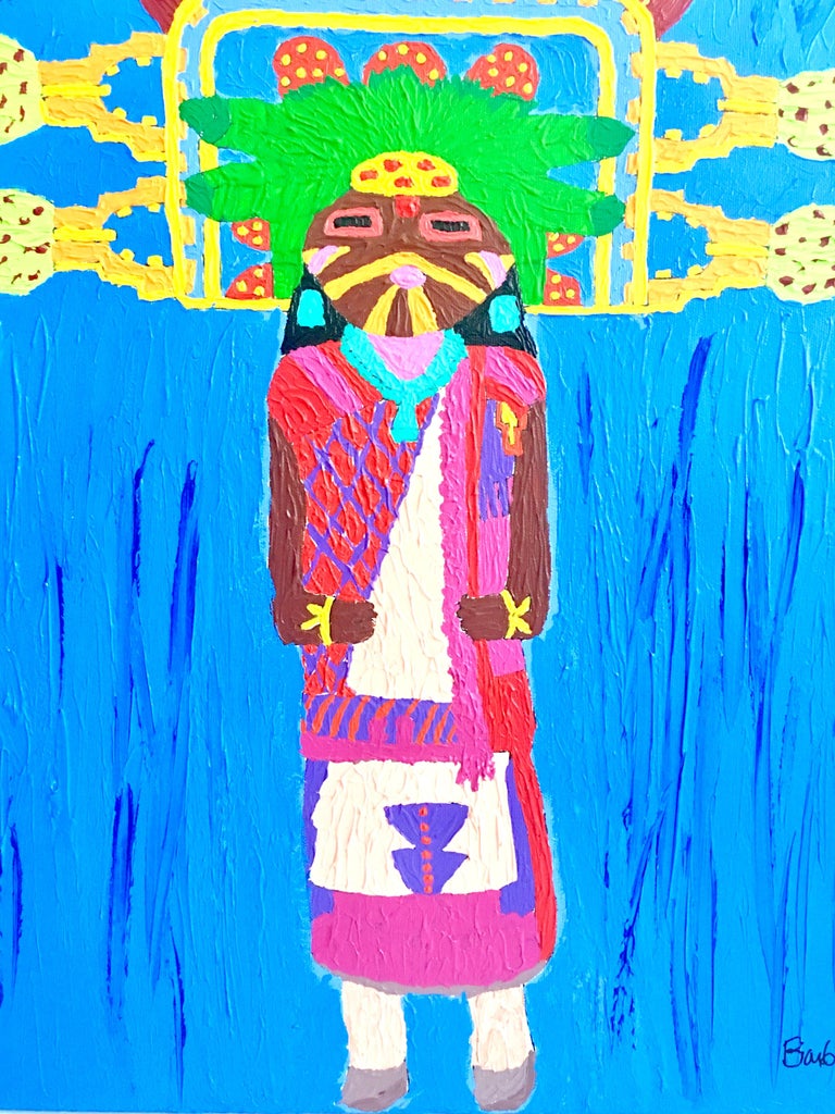 20th Century Original Oil On Canvas Painting By, Barbara Smith For Sale ...