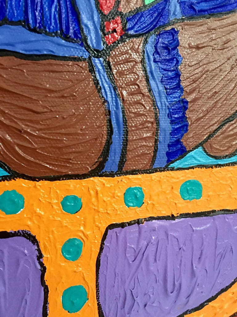 20th Century Original Oil On Canvas Painting By, Barbara Smith For Sale ...