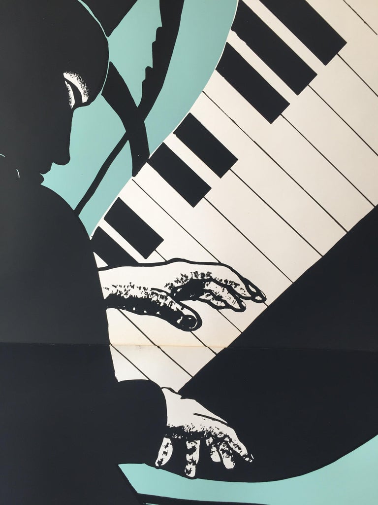 20th Century Original Poster by Boris Bucan, 'Symphony Orchestra ...