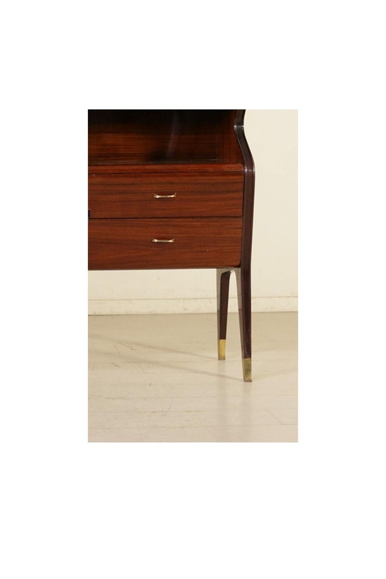 Osvaldo Borsani Indian Rosewood and Maple Counter Buffet Borsani ...