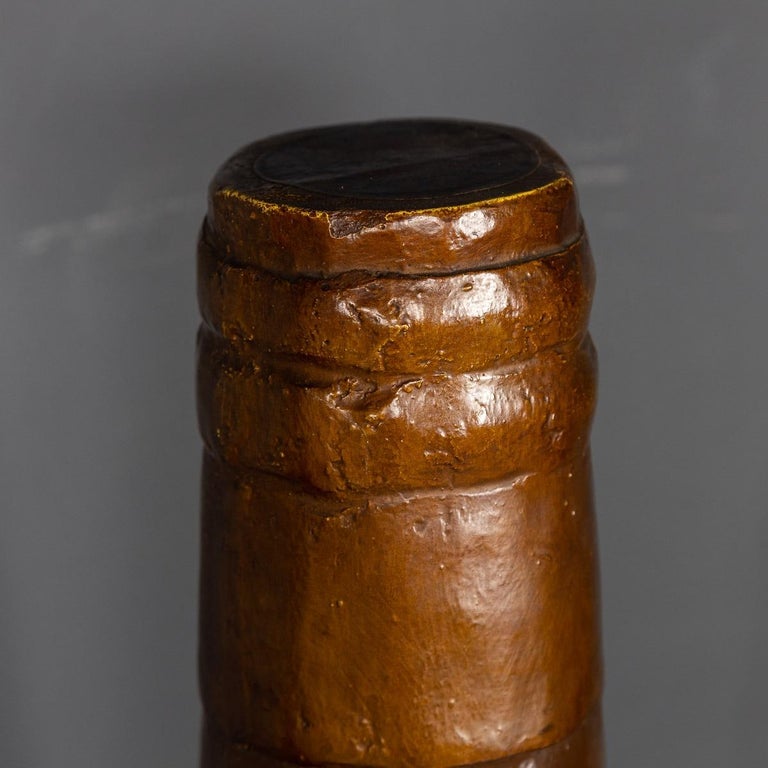 20th Century Oversized Grants Regency Gold Sherry Advertising Bottle, c ...