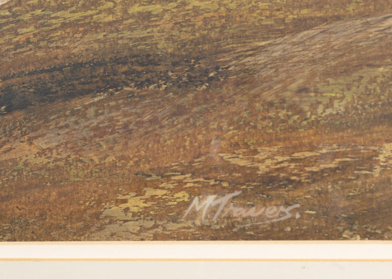 20th Century Painting Irish Artist Michael Travers 1995 'Blasket Island ...