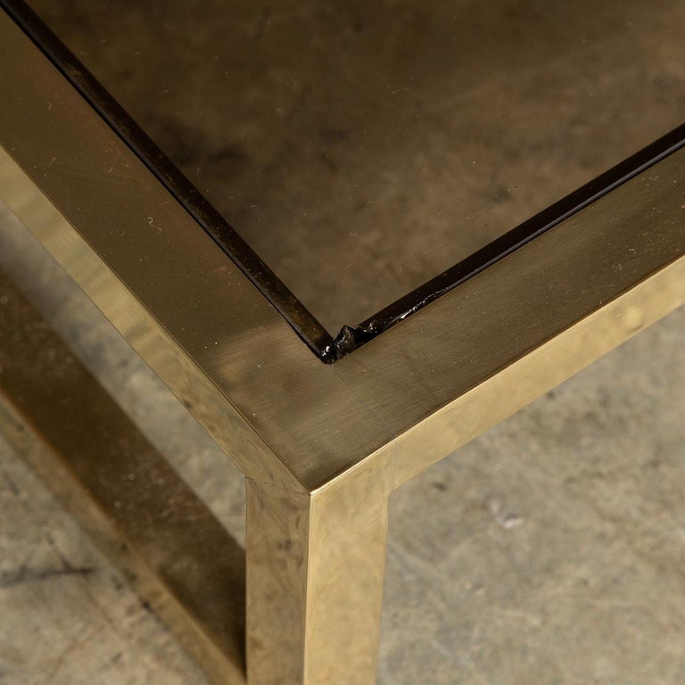 20th Century Pair Of Chrome and Glass G Tables, c.1970 For Sale at 1stDibs