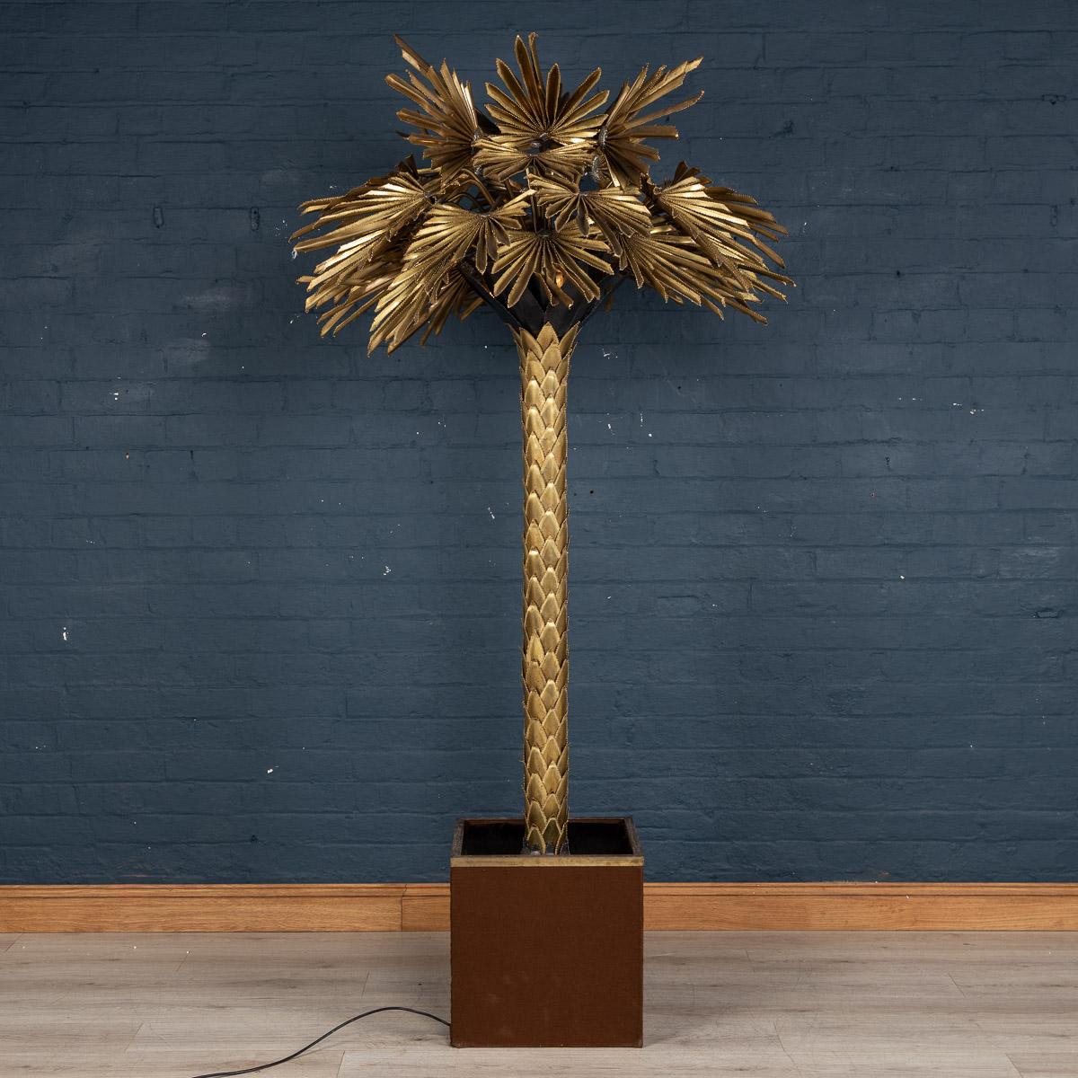 20th Century Palm Tree Floor Lamp by Maison Jansen, France, circa 1970 ...