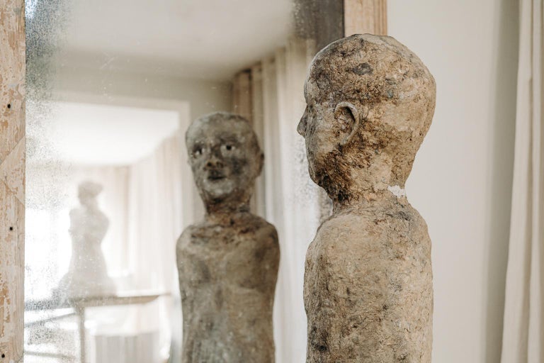 20th Century Papier-Mâché Statue "homo erectus" at 1stDibs