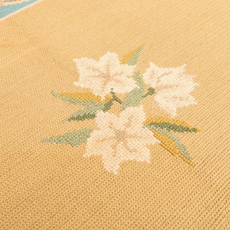 20th Century Portugal Wool Rug, Arraiolo, French Design, circa 1900 at ...