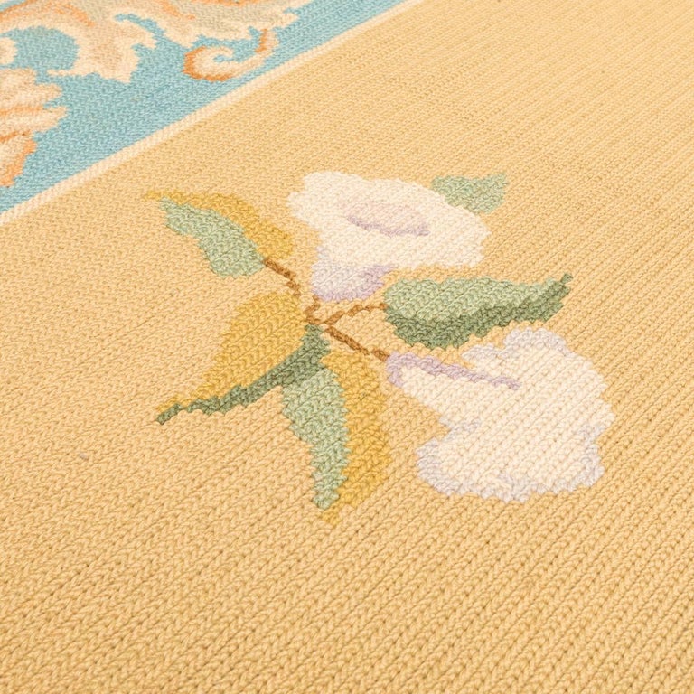 20th Century Portugal Wool Rug, Arraiolo, French Design, circa 1900 at ...