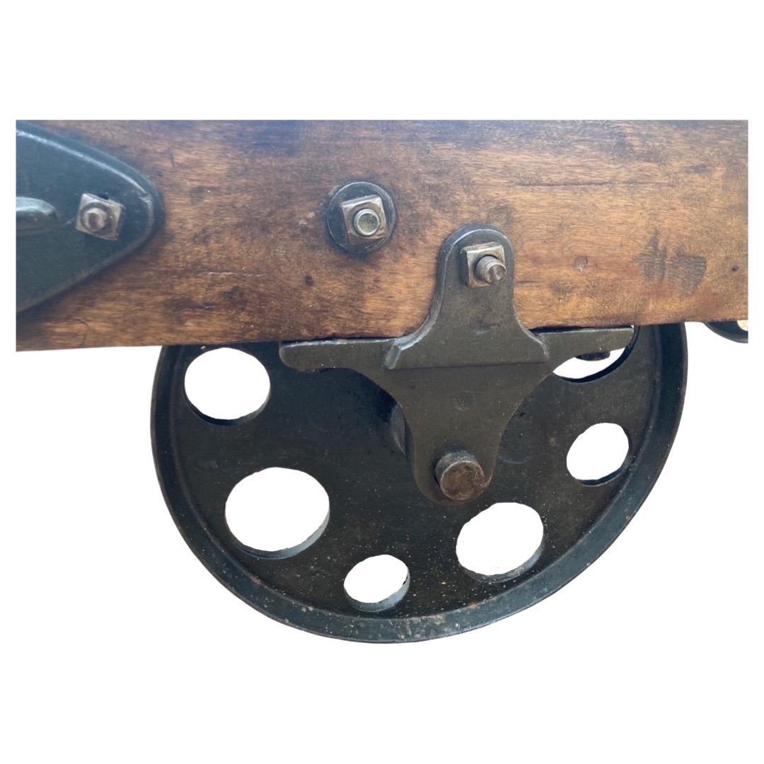 20th Century Railroad Cart Coffee Table at 1stDibs