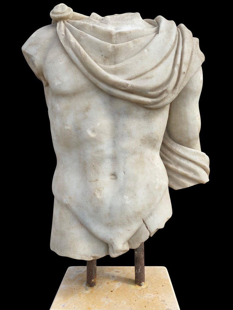20th Century Replica of Greek Roman Marble Torso For Sale at 1stDibs