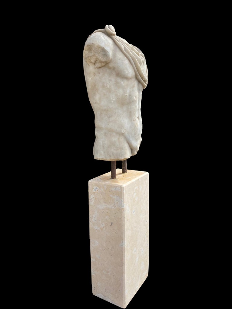 20th Century Replica of Greek Roman Marble Torso For Sale at 1stDibs