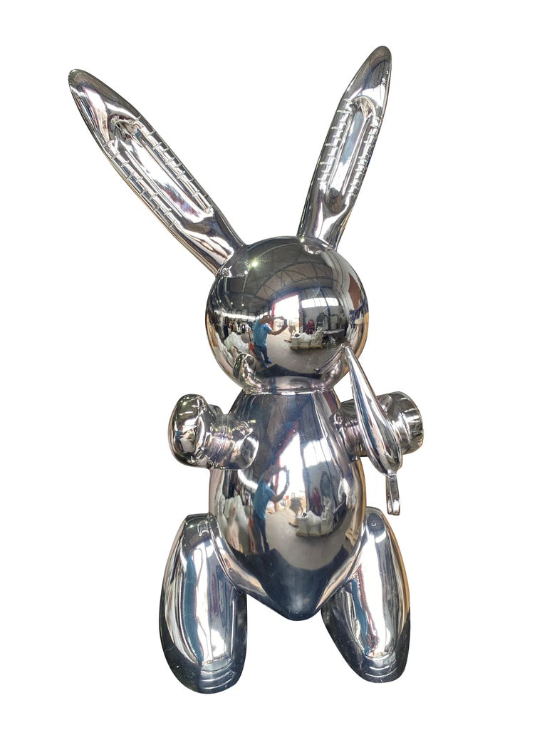 20th Century Chrome Rabbit For Sale at 1stDibs