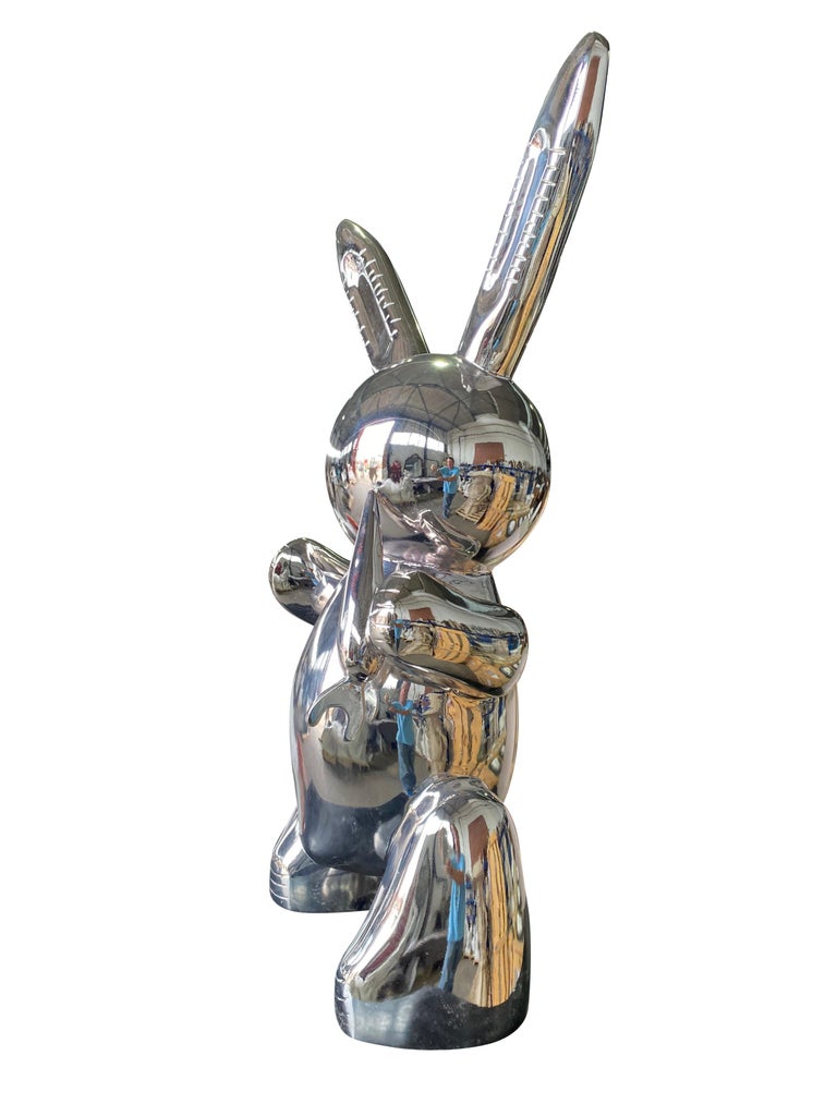 20th Century Chrome Rabbit For Sale at 1stDibs