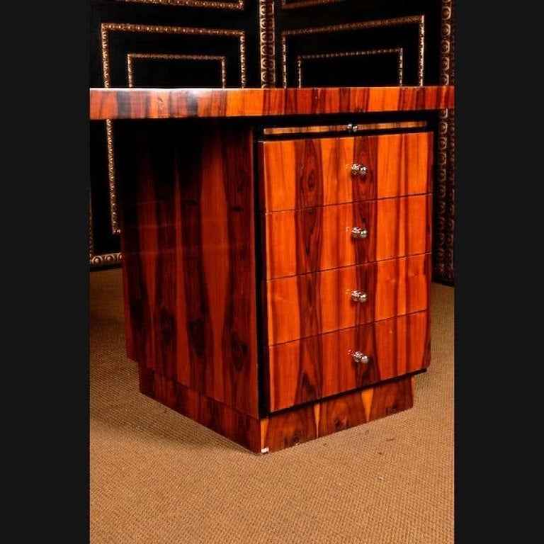 20th Century Representative Monumental Art Deco Desk For Sale at 1stDibs