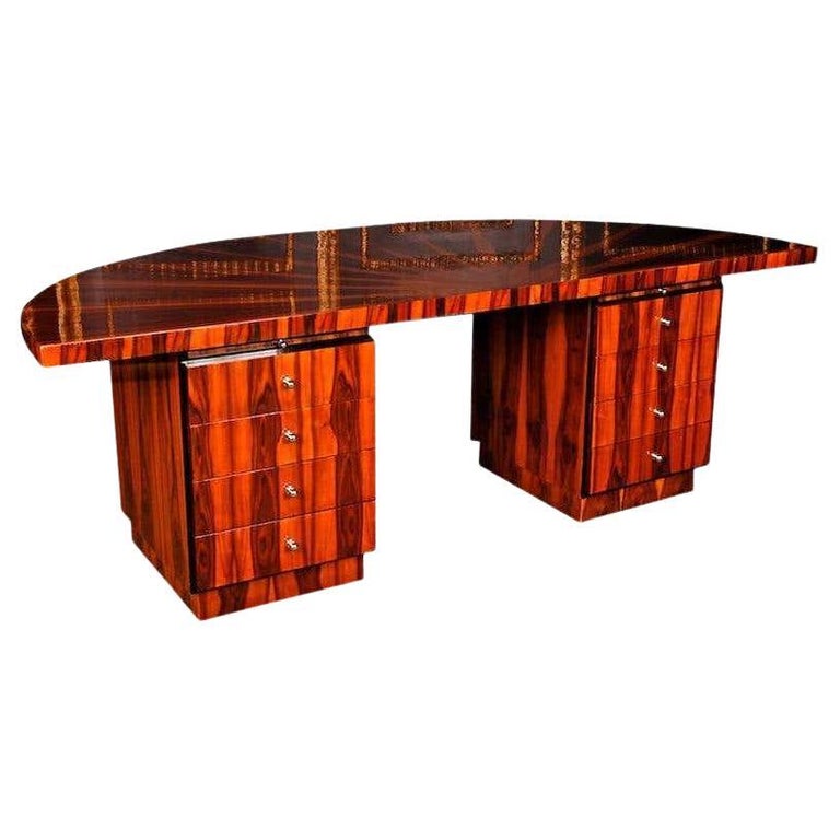 20th Century Representative Monumental Art Deco Desk For Sale at 1stDibs