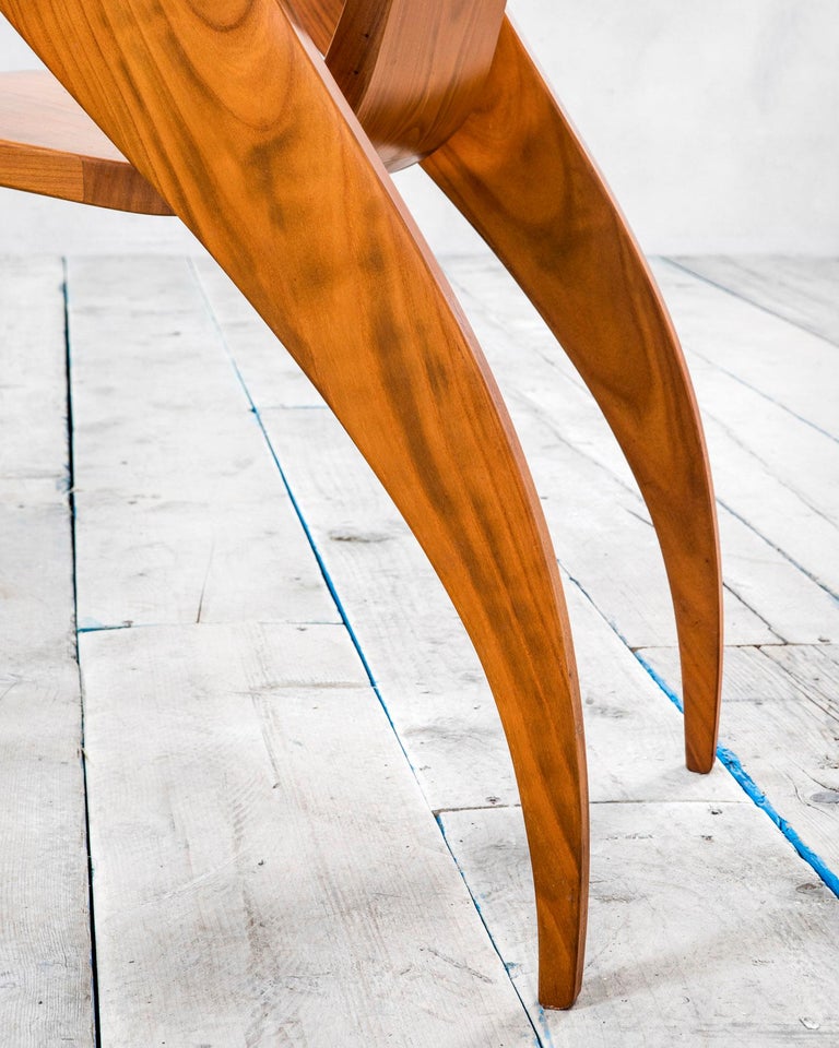 20th Century Roberto Gabetti and Mario Roggero Wood Chair End of '40s ...