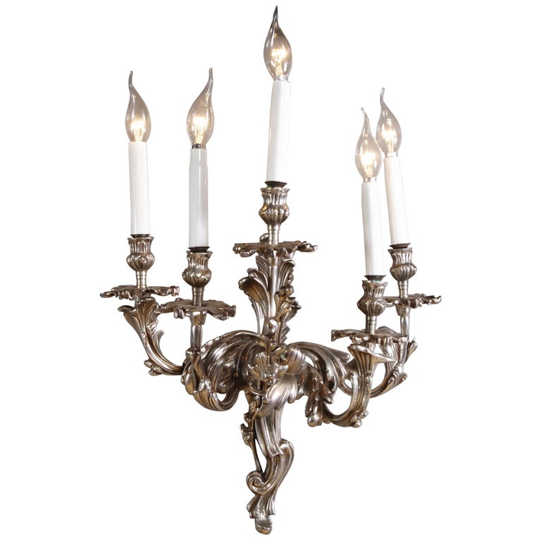 20th Century Rococco Wall Light For Sale at 1stDibs