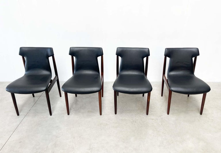 20th Century Rosewood Ik Chairs by Inger Klingenberg For Sale at 1stDibs