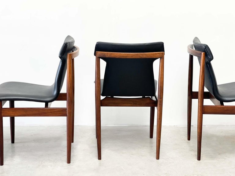 20th Century Rosewood Ik Chairs by Inger Klingenberg For Sale at 1stDibs