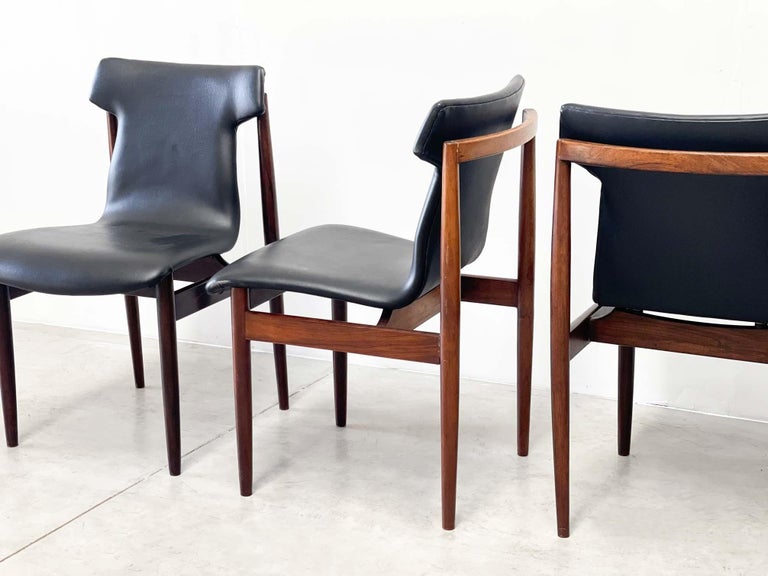 20th Century Rosewood Ik Chairs by Inger Klingenberg For Sale at 1stDibs