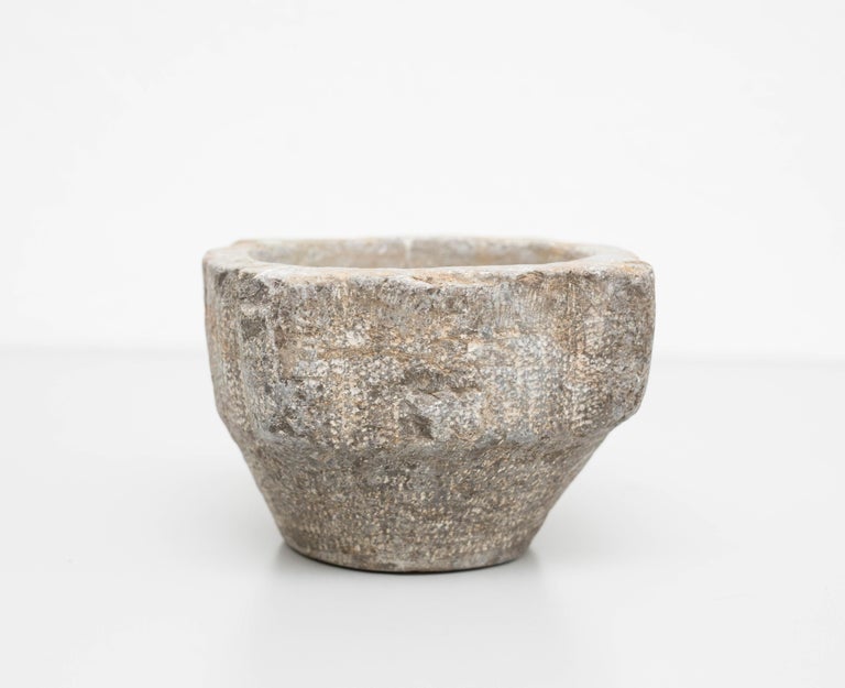20th Century Rustic Sculptural Stone Bowl at 1stDibs | rustic stone bowl