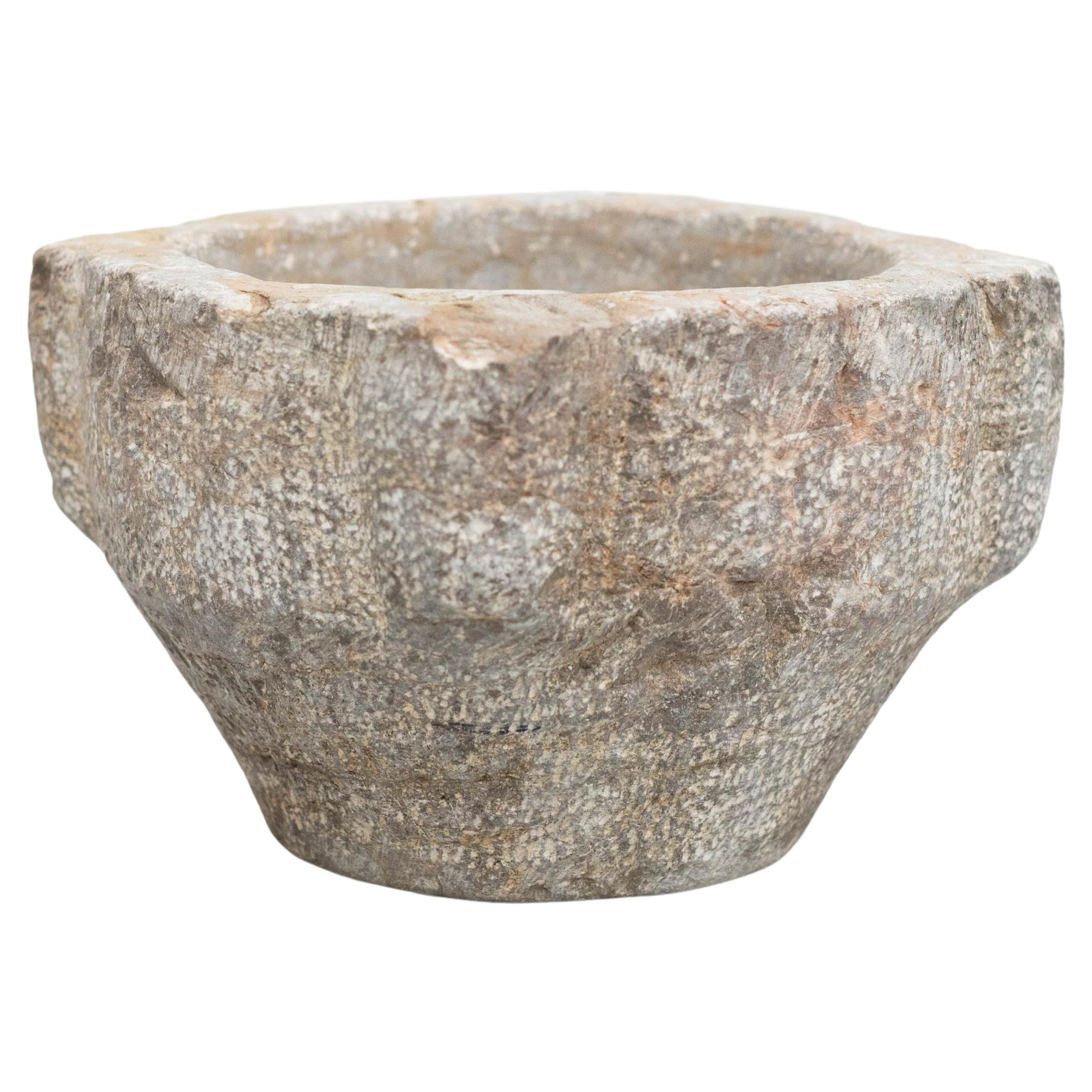 20th Century Rustic Sculptural Stone Bowl at 1stDibs | rustic stone bowl